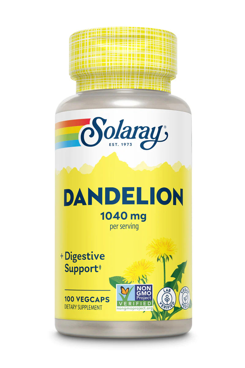 Dandelion Root Organic - 1040mg 100 Capsules – Lhasa Karnak Herb Company